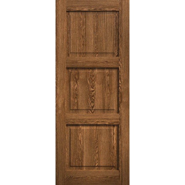 Slab Door Panel 18x80 in| Ego 5010 Cognac Oak | Wood Veneer Doors, 32 x ...