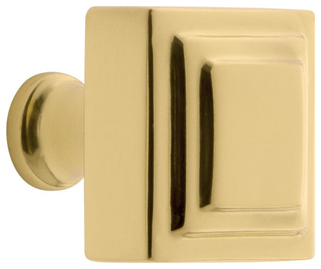 Grandeur Carre 1-1/4e Square Cabinet Knob - Traditional - Cabinet And ...
