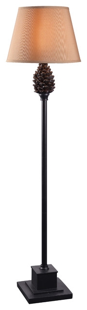 Spruce Outdoor Floor Lamp - Rustic - Floor Lamps - by Buildcom | Houzz