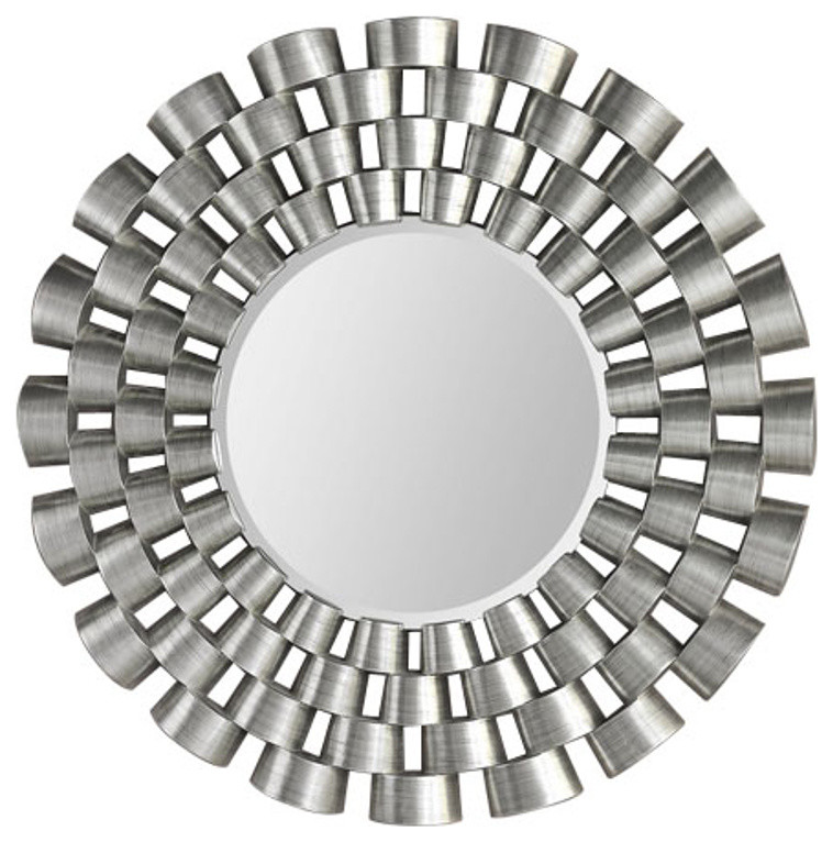 Modern Classics Overlay Mirror, 47"H x 47"W x 2"D - Contemporary - Wall ...