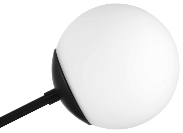 Progress Lighting P400308 Haas 6 Light 34"W Chandelier - Midcentury ...