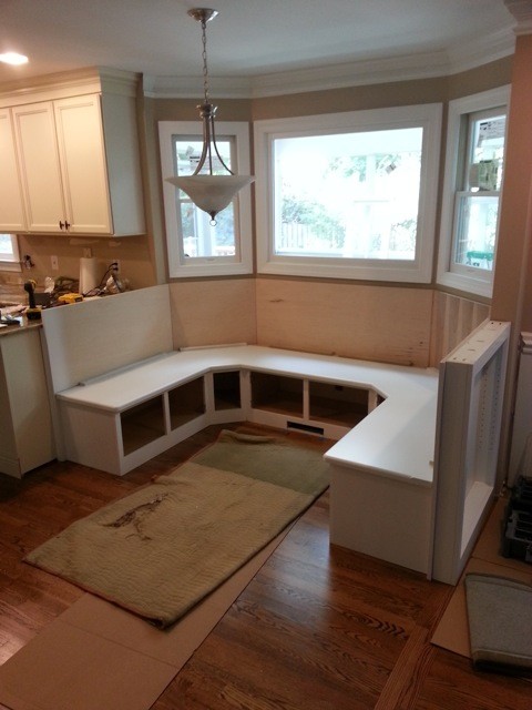 Banquette Booth - Traditional - Raleigh - by Alexander Custom Cabinetry ...