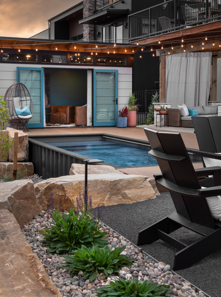 Hilltop - Modern - Pool - Denver - by Lindgren Landscape | Houzz