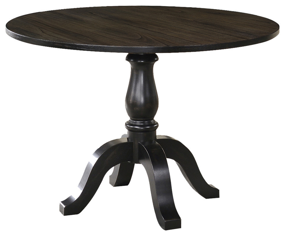 Alice Transitional Round Dining Table - Traditional - Dining Tables ...