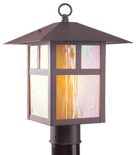 Montclair Mission Outdoor Post Head, Bronze - Craftsman - Post Lights ...