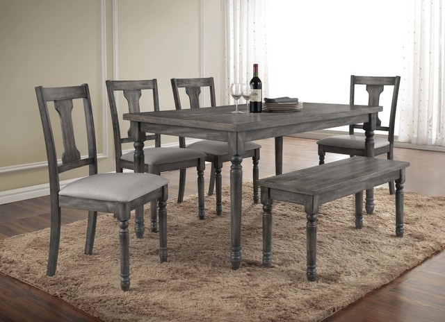Demi Table - Traditional - Dining Tables - by Homesquare | Houzz