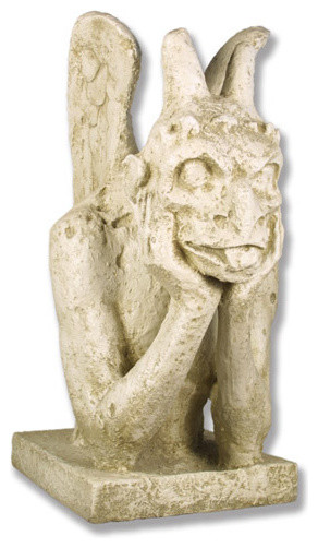 Spitting Notredame Gargoyle 36 Gargoyle Sculpture - Traditional ...