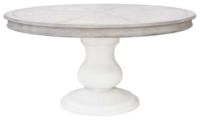Higgins Street Round Dinning Table With an Urn Shaped Pedestal Base ...