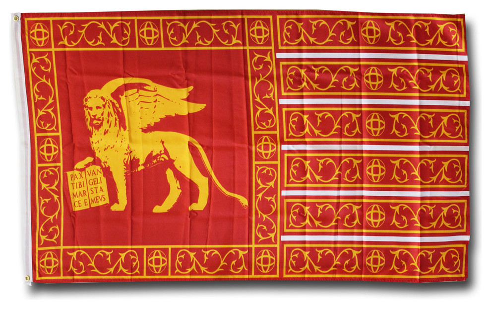 Venice, 3'x5' Polyester Flag - Traditional - Flags And Flagpoles - by ...