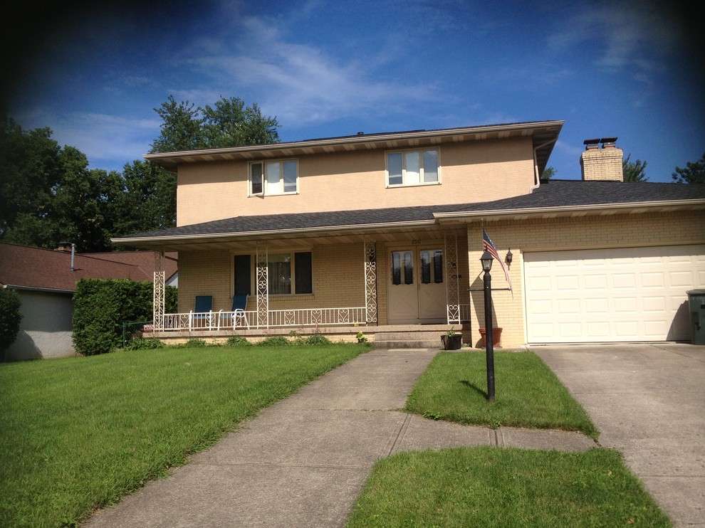 1970s yellow brick - design and color options please!!! | Houzz Forum