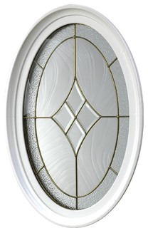 Oval Geometric Window - Traditional - Windows - by TAFCO Windows | Houzz