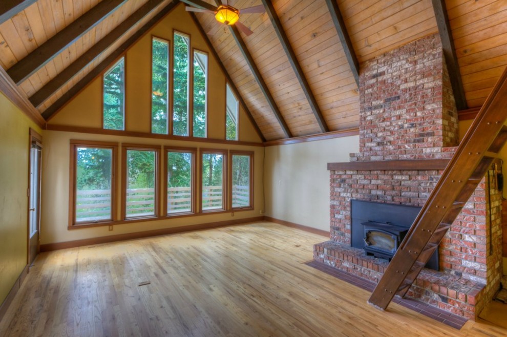 How to " thinify" and slenderize this fat fireplace?