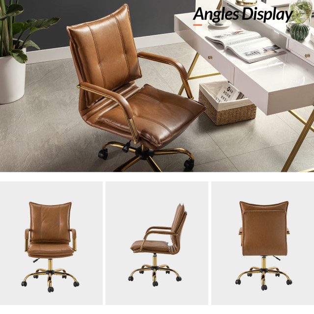 Modern Task Chair Office Swivel Chair with Tufed Back - Contemporary ...