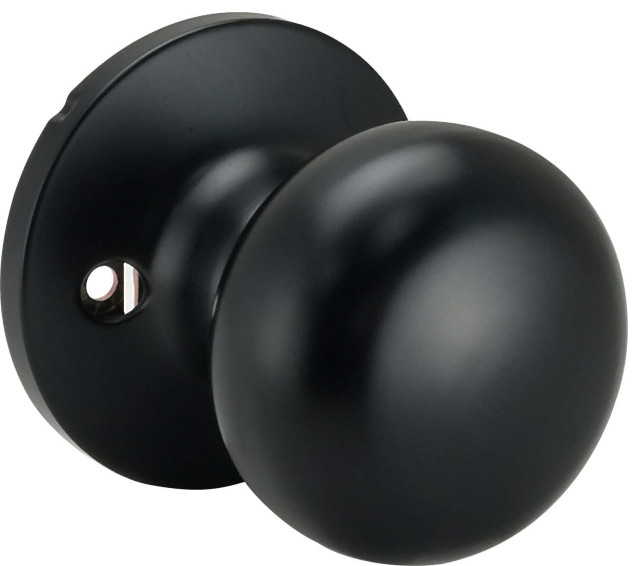 Miseno MLK5030 Porter Flat Ball Non-Turning One-Sided Door Knob - Transitional - Doorknobs - by ...