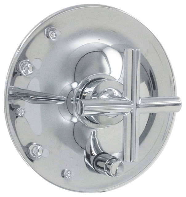 Kohler Purist Rite-Temp Valve Trim w/ Push-Button Diverter, Cross ...