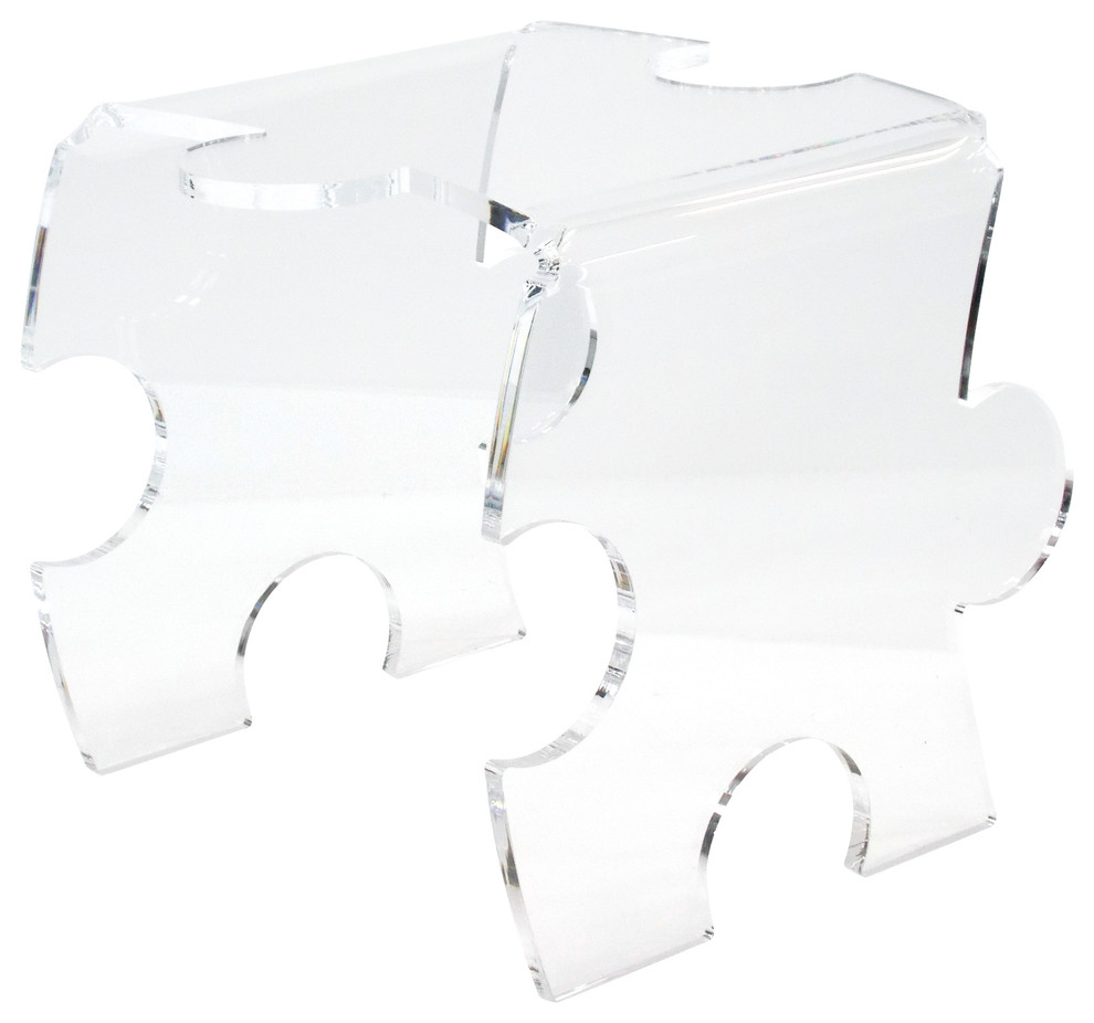 Puzzle Side Table - Contemporary - Side Tables And End Tables - by ...