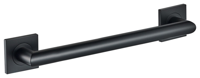 ICO Bath Volkano Square Grab Bar, 18 Inch - Contemporary - Grab Bars ...