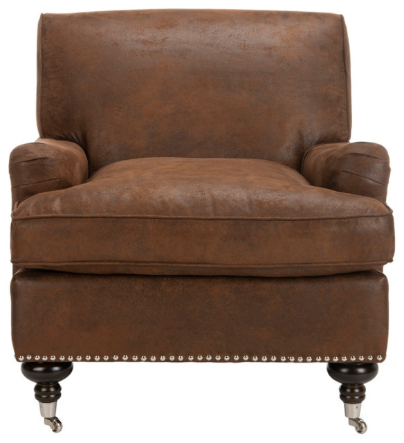 Chester Club Chair Brown - Modern - Armchairs And Accent Chairs - by ...
