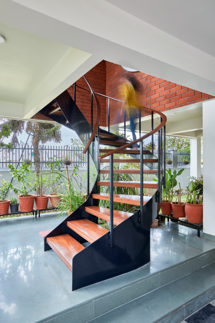 Patel Residence - Contemporary - Staircase - Other - by studiokale | Houzz