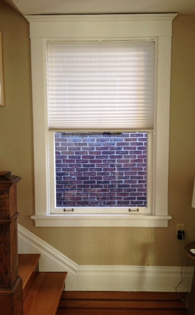 How to hem curtains for staircase?