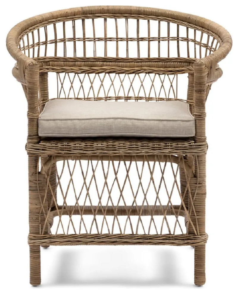 Braided Rattan Dining Chair | Rivi√®ra Maison Victoria Falls - Tropical ...