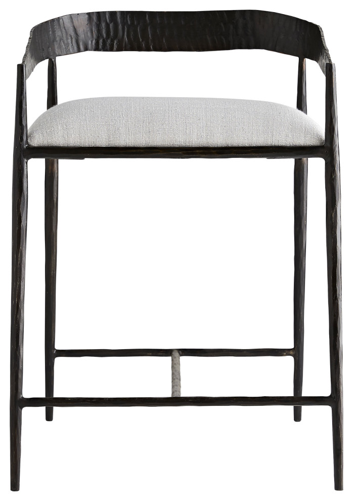 Ansel Counter Stool - Industrial - Bar Stools And Counter Stools - by ...