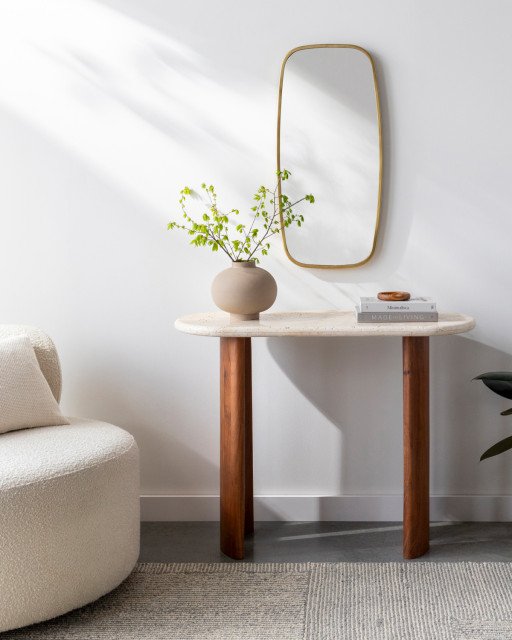 Abacus AUC-001 30"H x 39"W x 18"D Console Table - Transitional ...