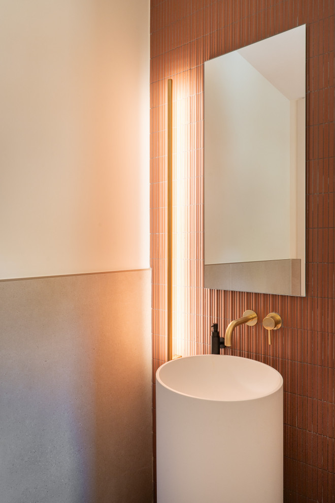 Néo-luxe Méditerranéen - Contemporain - Toilettes - Toulouse - par ...