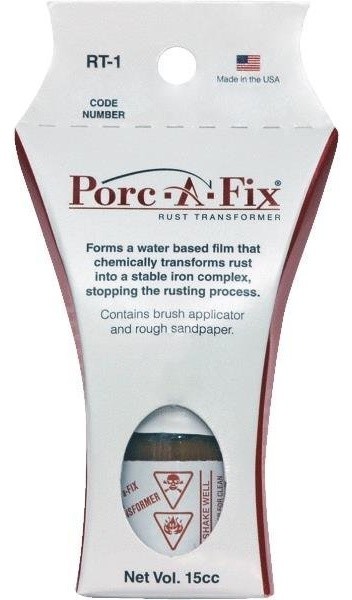 Porc-A-Fix Water Based Rust Transformer / Rust Treatment, RT-1 ...