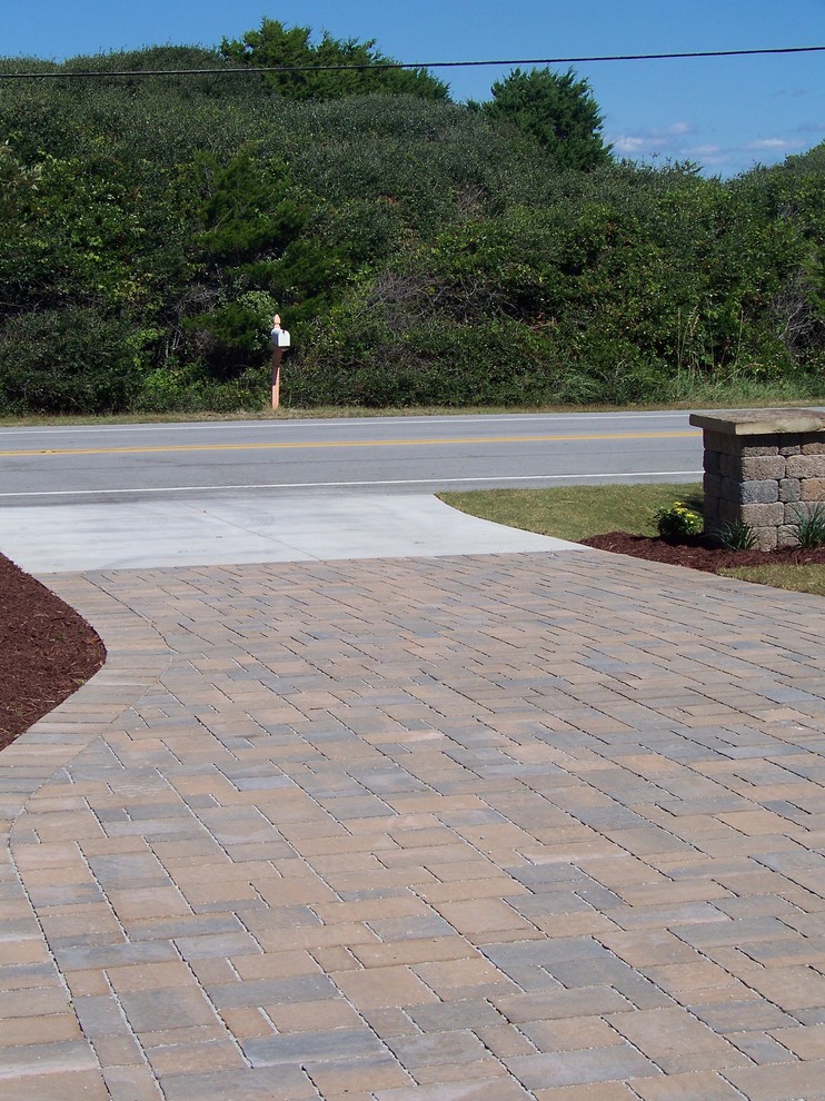 permeable driveway - Beach Style - Landscape - Other - by Yardworks, Inc.