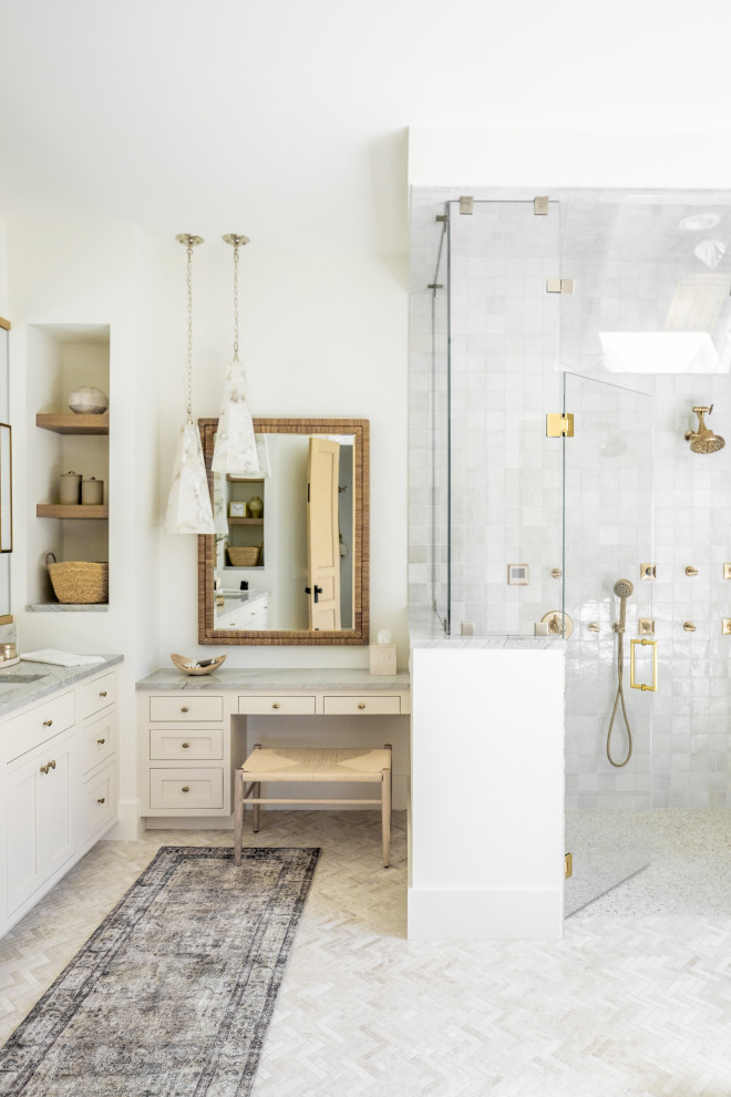 Sarasota Sunset - Beach Style - Bathroom - Tampa - by Kelsey Leigh Design Co. | Houzz