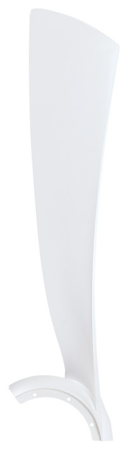 Wrap 60" Indoor/Outdoor Ceiling Fan Blade Set of 3 Matte White ...