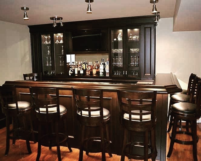 Custom Home Bars - Traditional - Family Room - Other - by The Bar Store ...