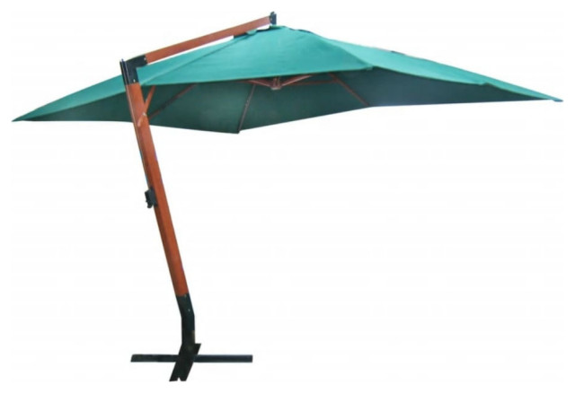 Floating Parasol Melia 118.1"x157.5" Green - Contemporary - Outdoor ...