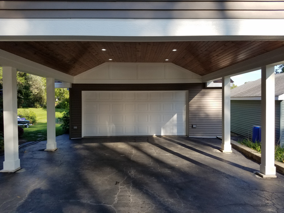 Carport/Pergola - Traditional - Garage - Chicago - by Wendling Designs ...