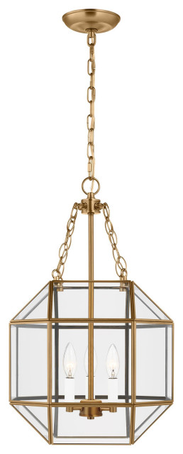 Morrison Small Three Light Lantern - Transitional - Pendant Lighting ...