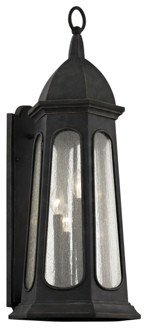 Troy B6363, Astor 4 Light Wall - Traditional - Outdoor Wall Lights And ...