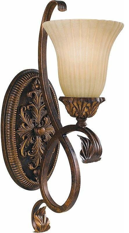 1-Light Wall/Bath Tortoise Shell Light - Victorian - Bathroom Vanity ...