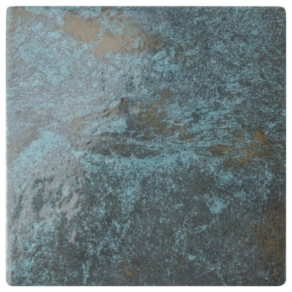 Ocean Porcelain Floor and Wall Tile, Green River, Sample - Contemporary ...