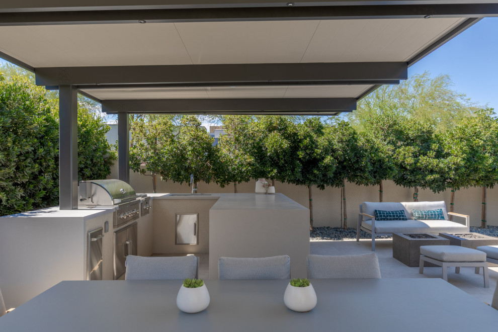 4K Aluminum Modern Cantilever Solid Roof - Modern - Patio - Phoenix ...