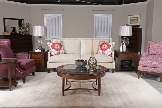 Emma Mason Signature Sandra Solid Wood Chairside Chest in Amaretto ...