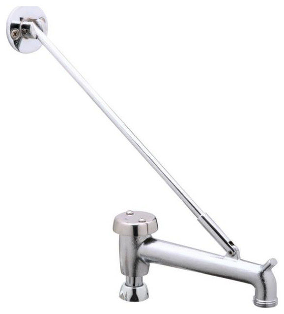 Elkay 7" Polished Bucket Hook Spout with Support Arm, A55406 ...