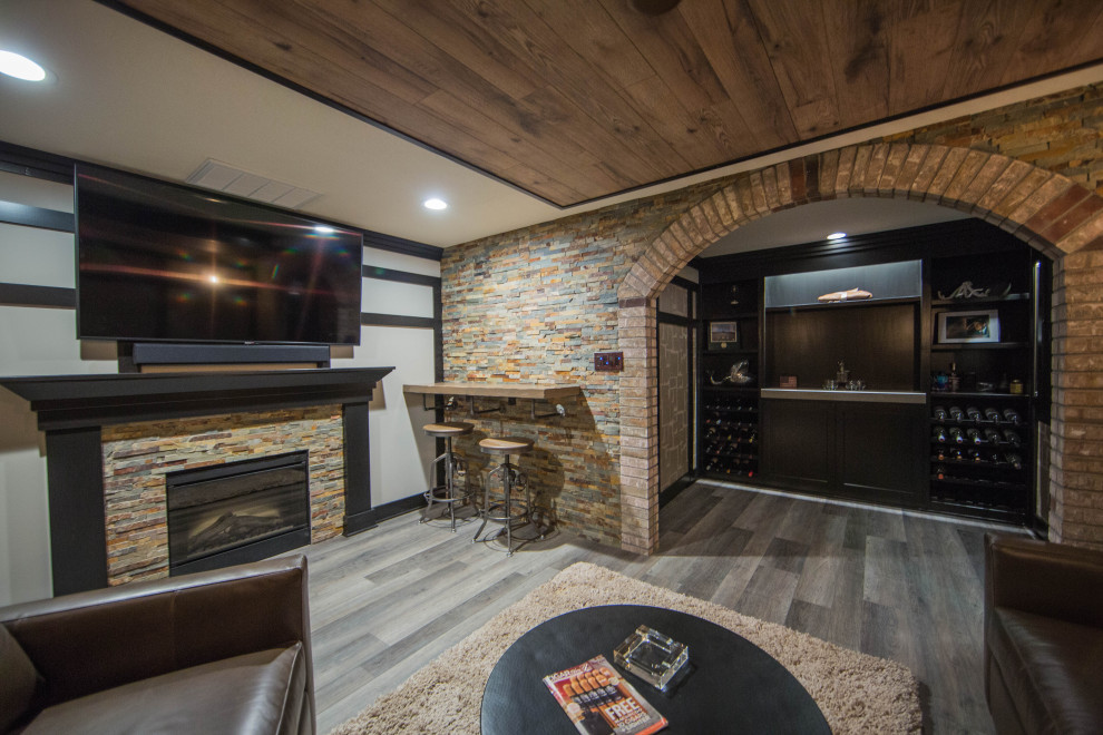 Cigar Lounge Reno - Contemporary - Basement - Indianapolis - by Duke ...
