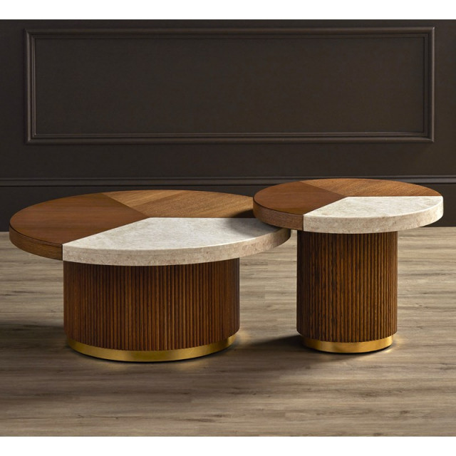 Dakota Large Cocktail Table - Contemporary - Coffee Tables - by ...