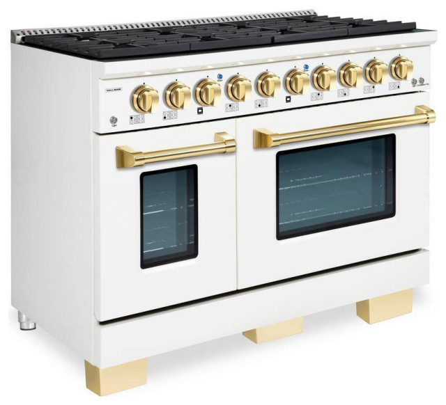 Bold Series 48" All Gas Freestanding Range - Contemporary - Gas Ranges ...