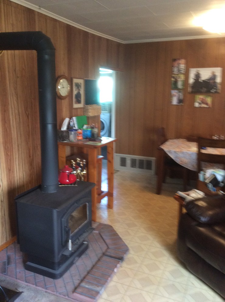 What can I do with old wood paneling?