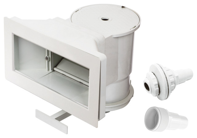 13.5" Wide Mouth Swimming Pool Wall Skimmer - Modern - Pool Chemicals ...