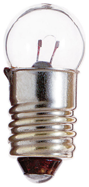 Satco S6937 - Ansi 502 - 0.77W 5.1V Globe G4.5 E10 Miniature Base Bulb ...