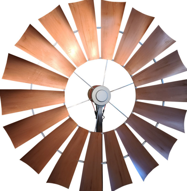 Rustic Rose Gold Windmill Ceiling Fan, The Patriot Fan, 60" - Farmhouse ...