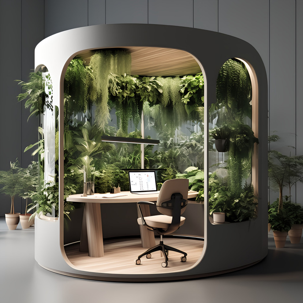 EcoZen - Contemporary - Home Office - New York - by EK ARCHITECTURE, PLLC | Houzz